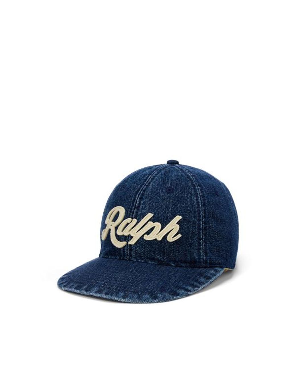 Polo Ralph Lauren The Ralph Lauren Logo Denim Ball Cap in Blue for Men ...