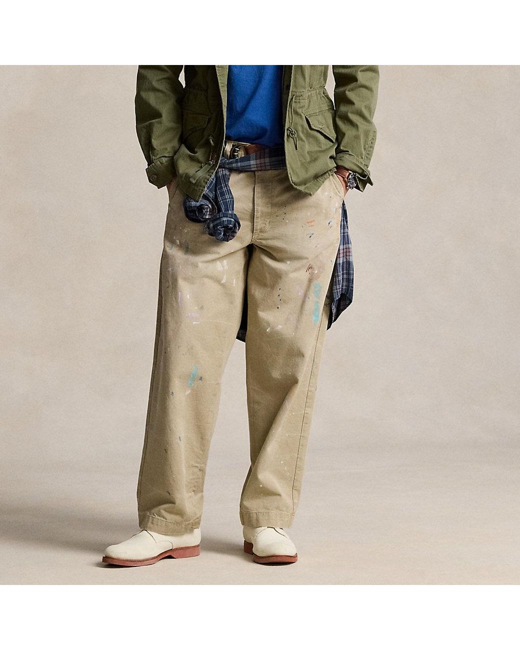 Ralph Lauren The Big Chino in Natural for Men | Lyst