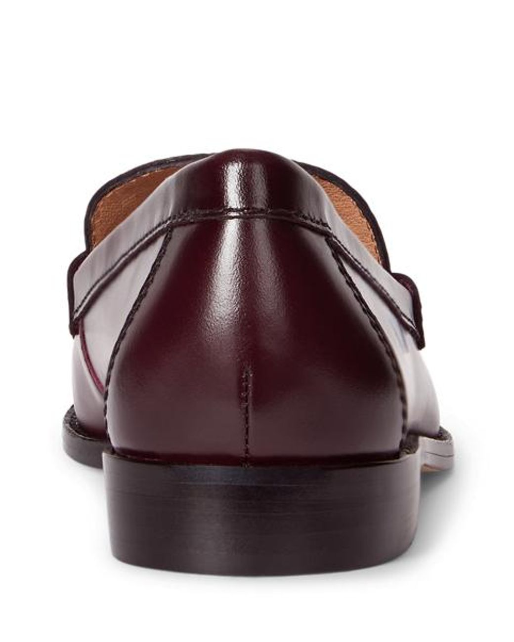 Ralph Lauren Ralph Lauren Wynnie Leather Loafer in Red | Lyst UK