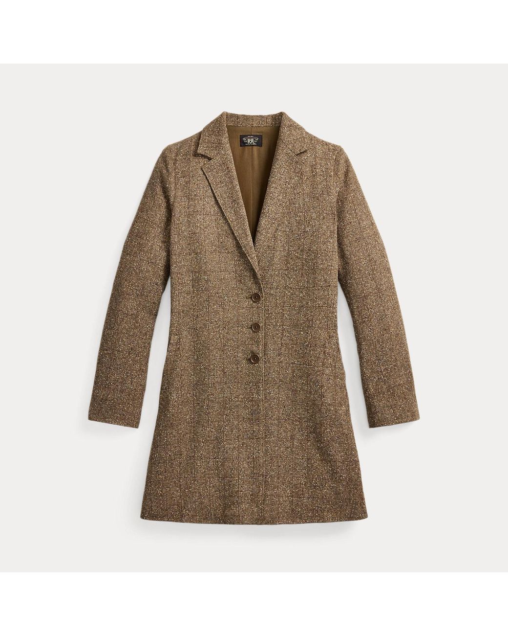 RRL Tweed Hacking Jacket in Brown | Lyst UK