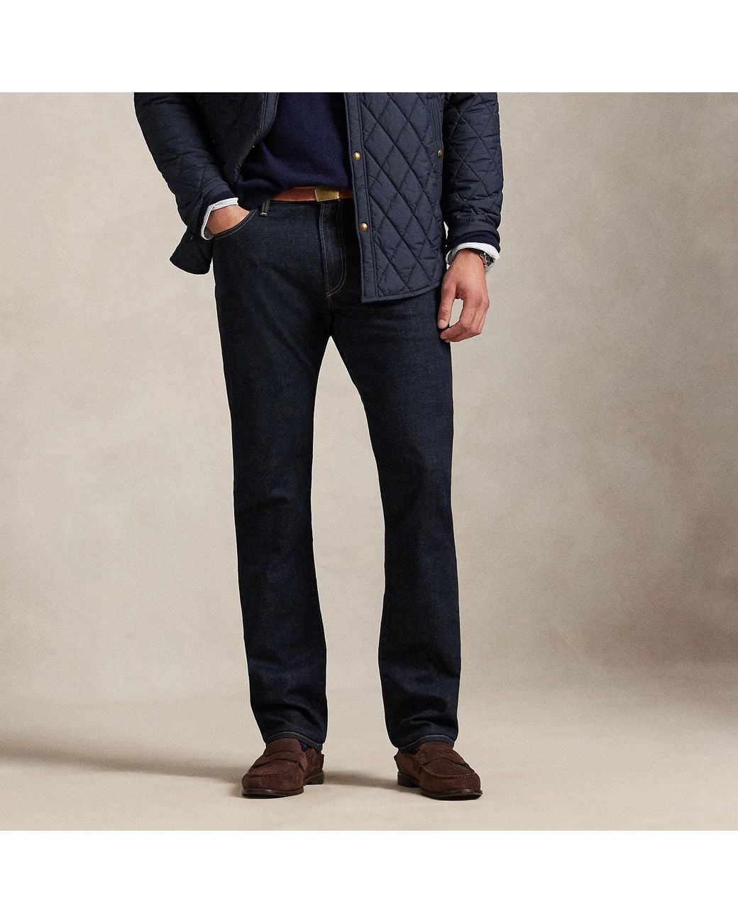 Polo Ralph Lauren Ralph Lauren Hampton Straight Jean in Blue for Men | Lyst
