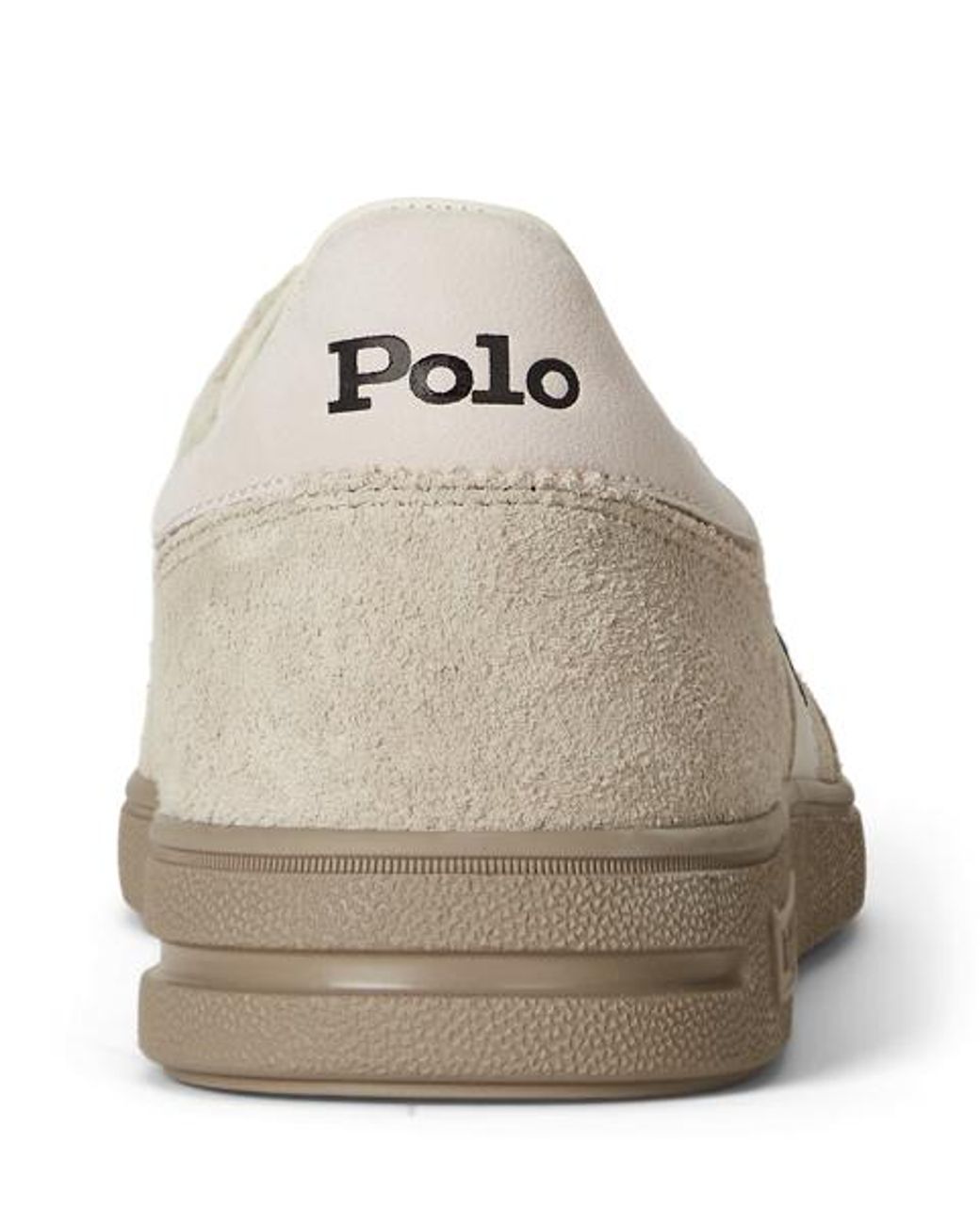 Polo Ralph Lauren Bedford Suede Trainer in Natural for Men | Lyst UK