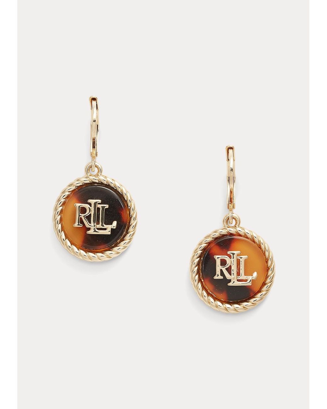 Ralph Lauren Tortoise Shell Earrings