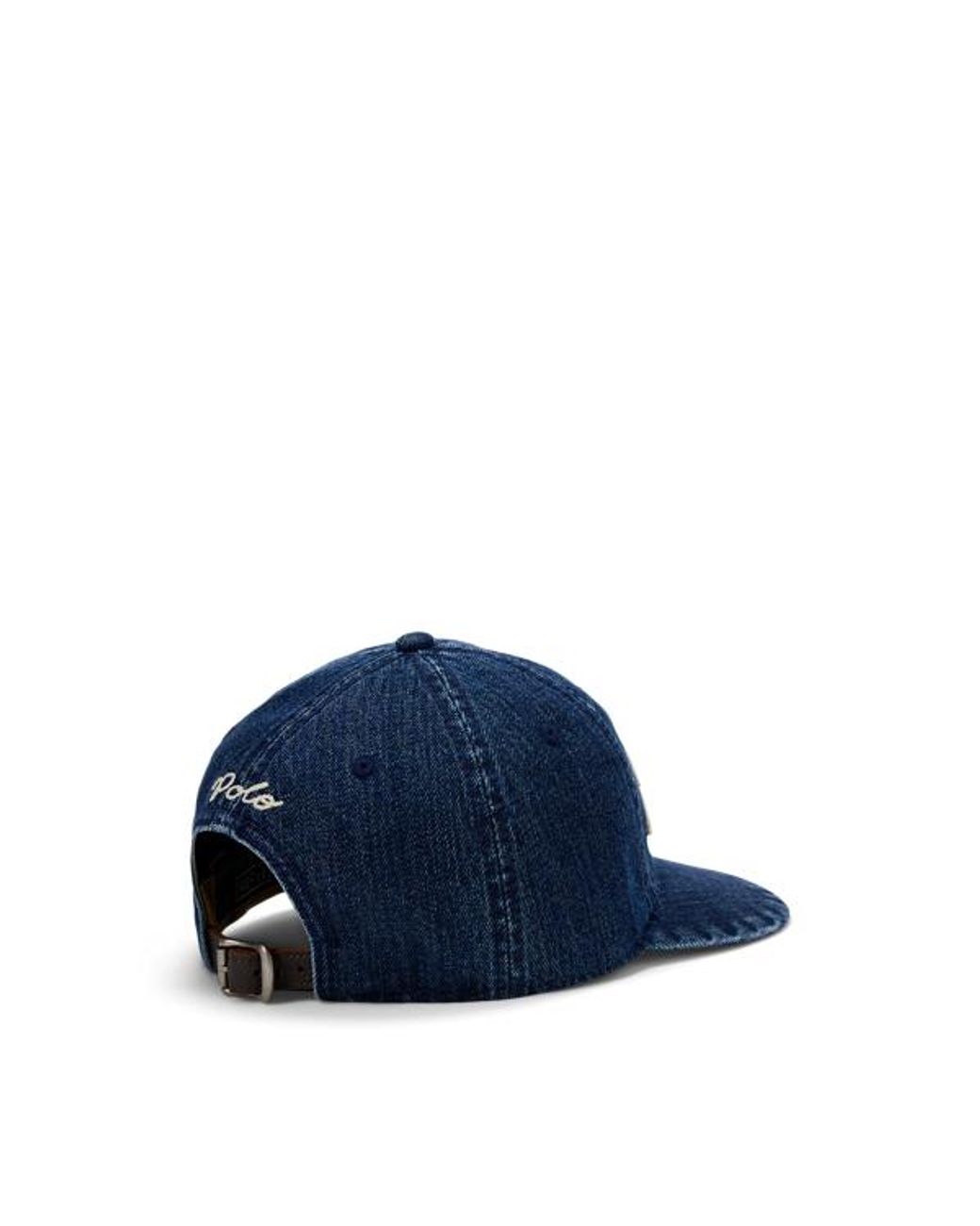 Polo Ralph Lauren The Ralph Lauren Logo Denim Ball Cap in Blue for Men ...