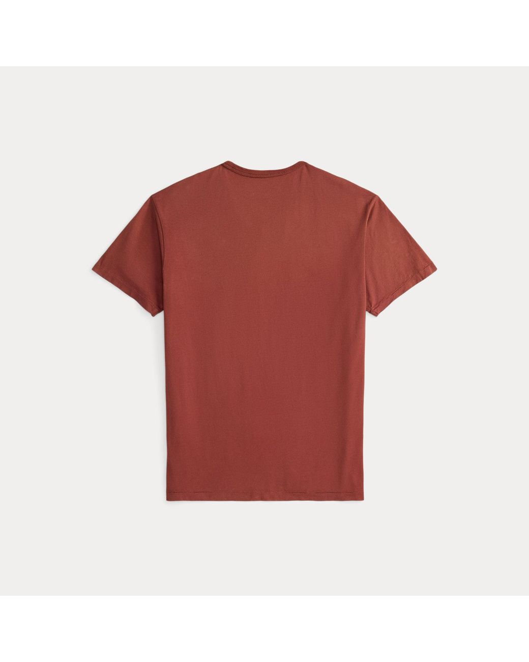 Ralph Lauren Ranch Logo T-Shirt in Red for Men | Lyst UK