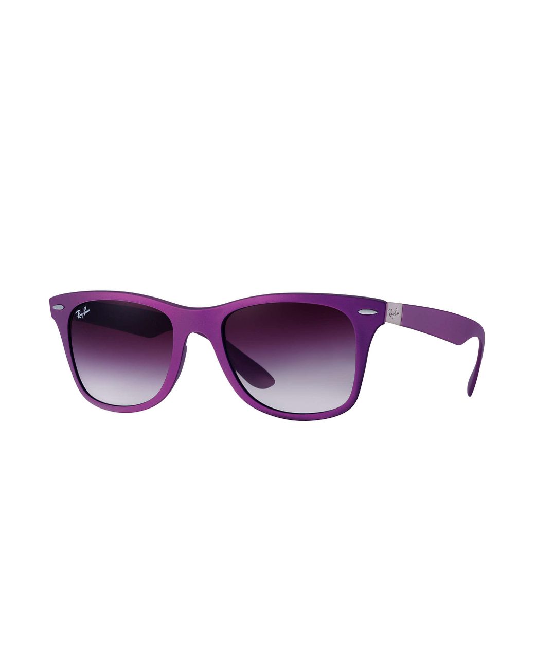 Ray Ban Wayfarer Liteforce In Purple Lyst