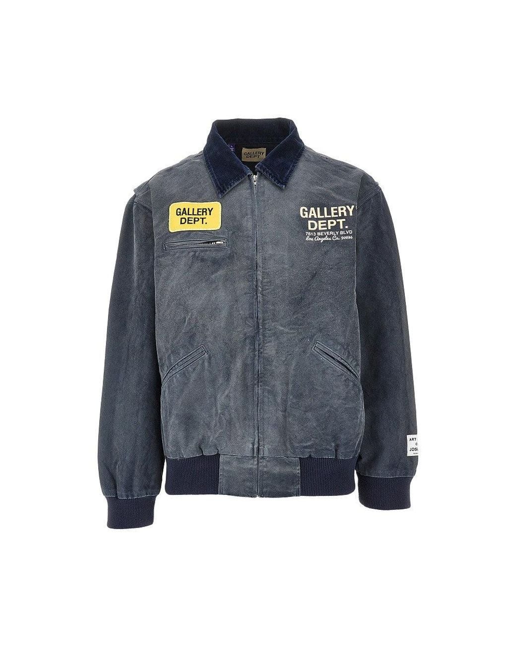 GALLERY DEPT. Mechanic Canvas Bomber Jacket in Blue for Men | Lyst UK