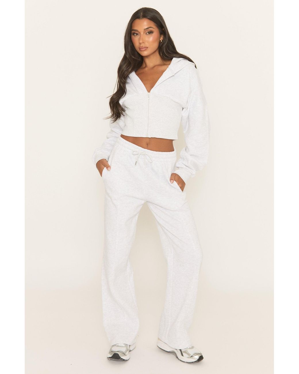 Rebellious Fashion Bleach Corset Fit Hoodie And Jogger Loungewear Co ...