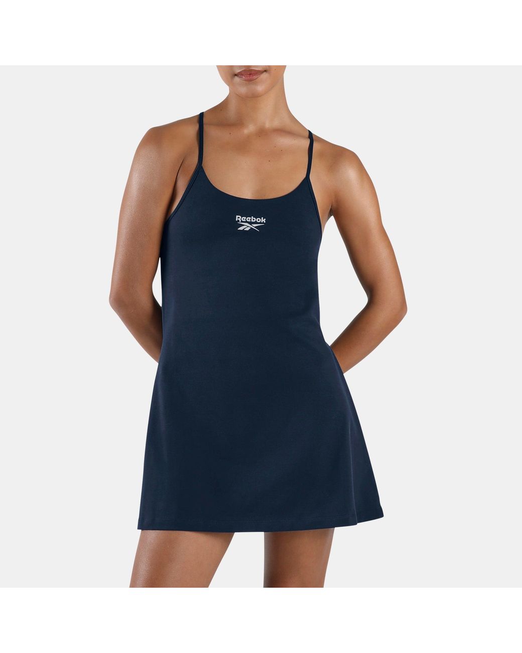 Reebok Id Strappy Dress in Blue | Lyst UK