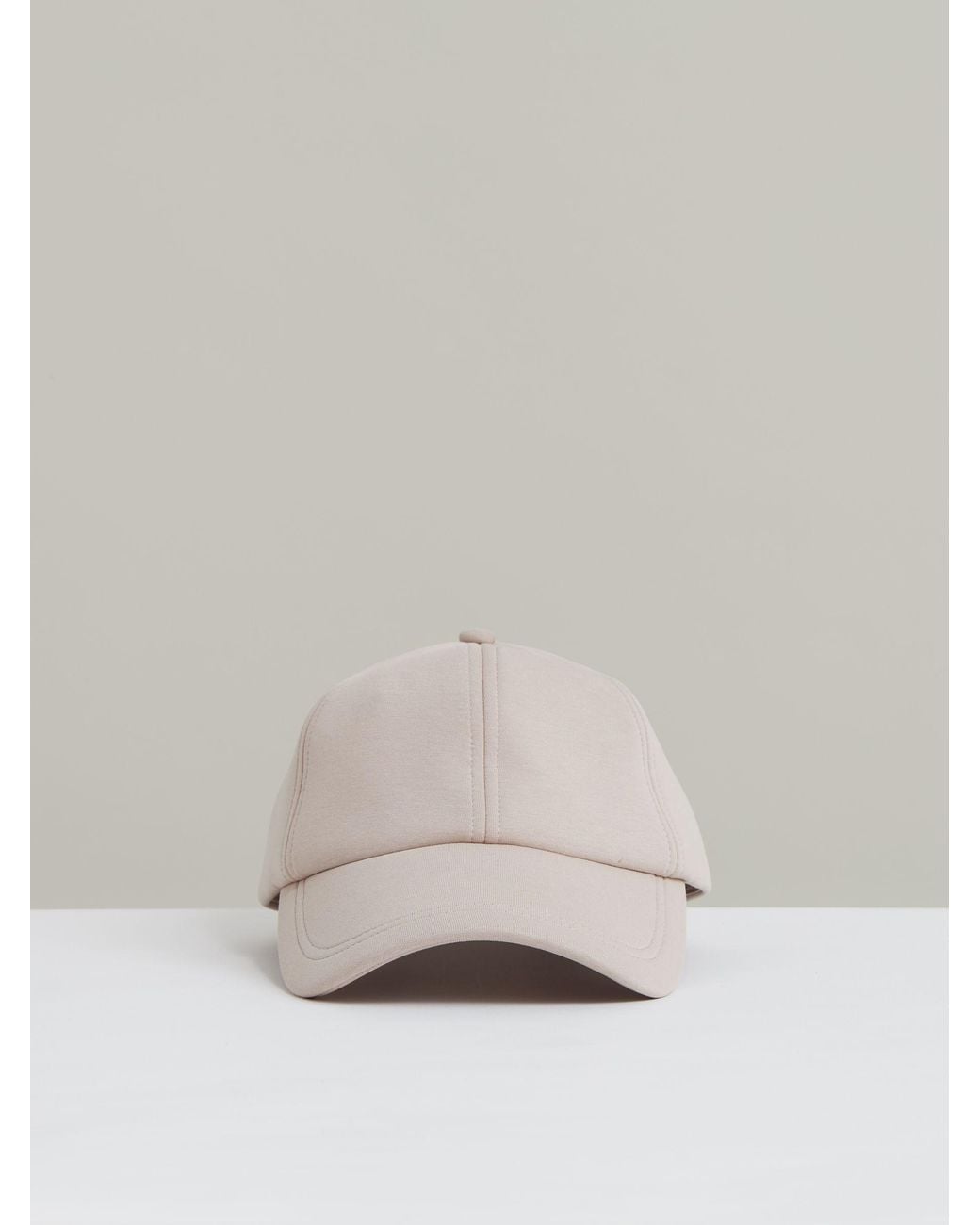Reiss Paco - Light Camel Jersey Logo-embroidered Baseball Cap, One in ...