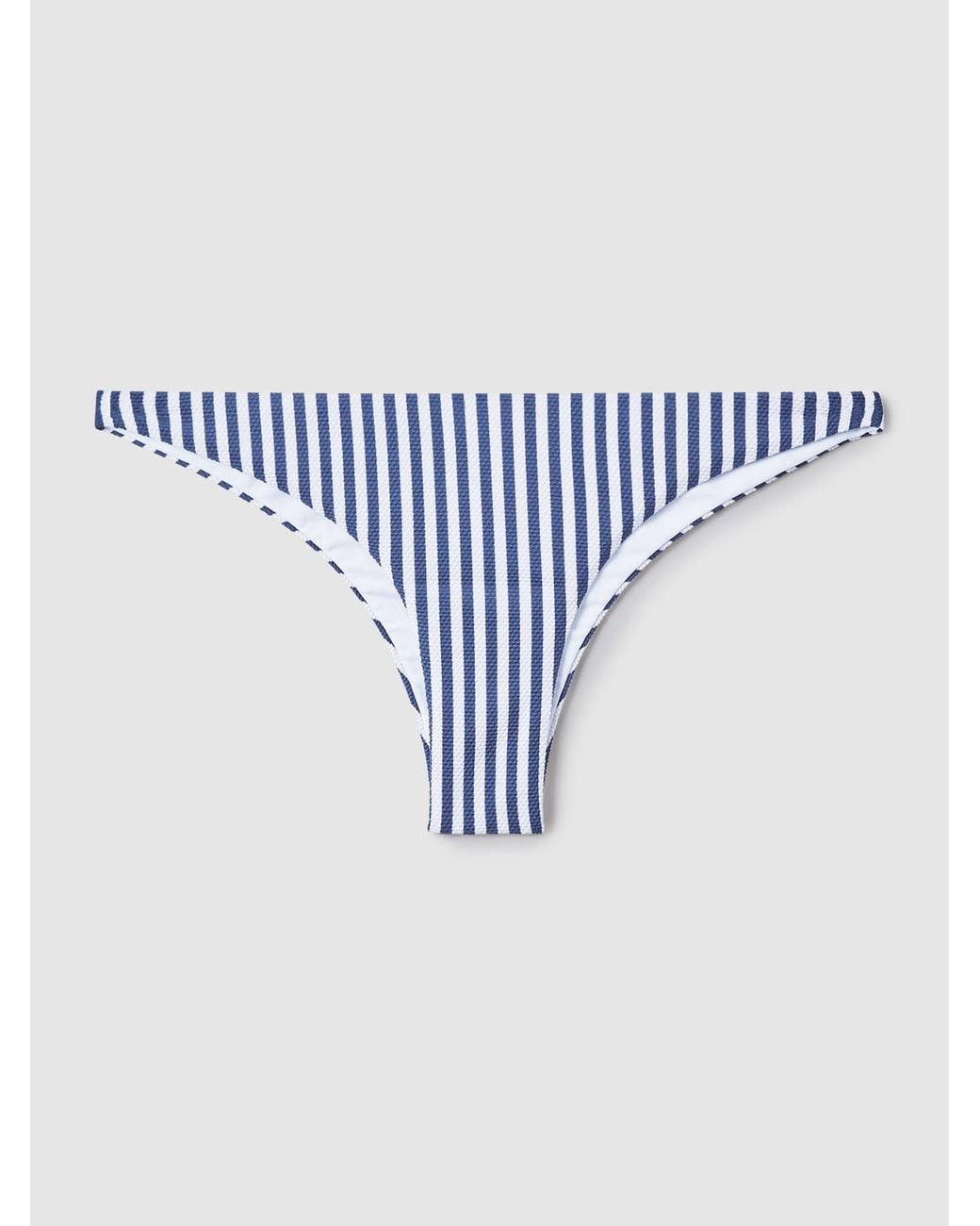 FELLA SWIM Low Rise Bikini Bottoms in Blue | Lyst
