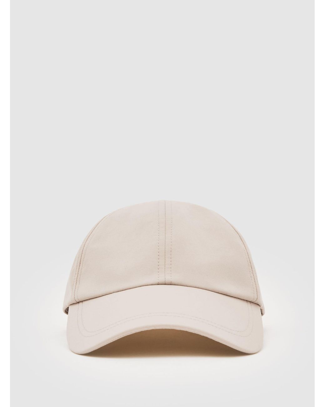 Reiss Paxton - Stone Embroidered-logo Tech Baseball Cap, One in Natural ...