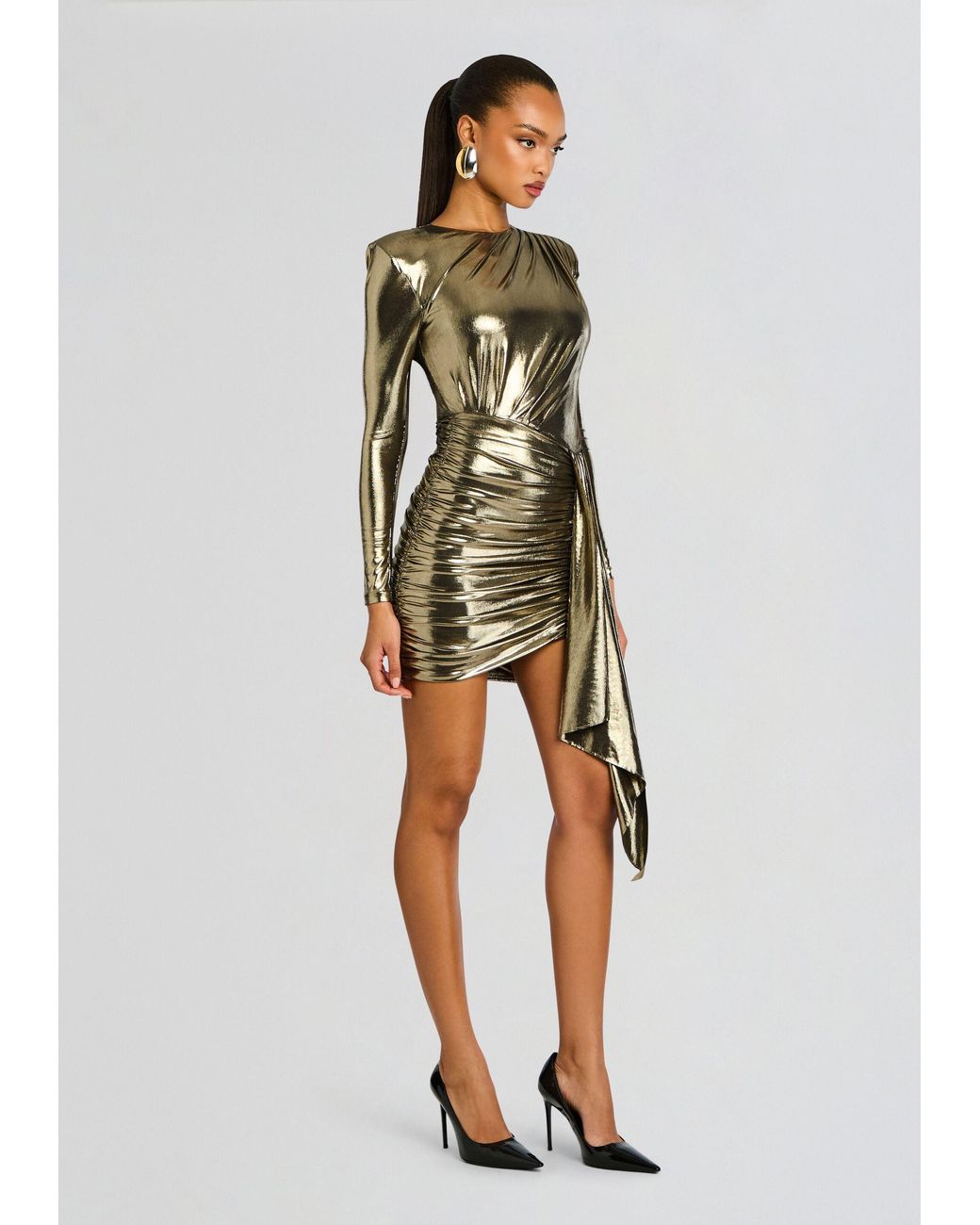 retroféte Tessy Dress in Natural | Lyst