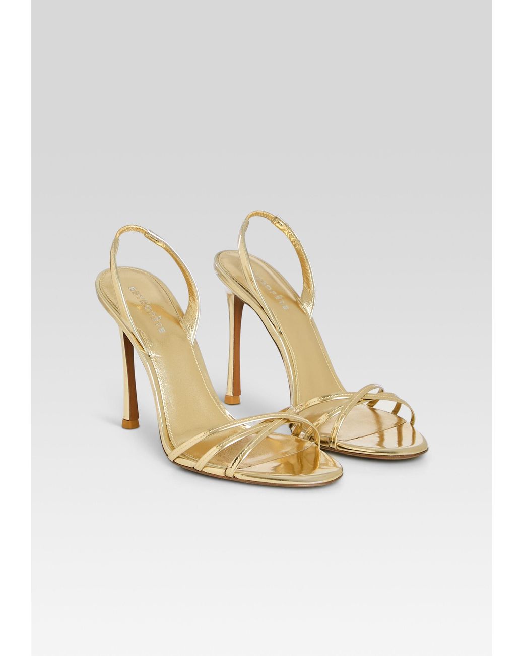 retroféte Anabel Sandal in Metallic | Lyst