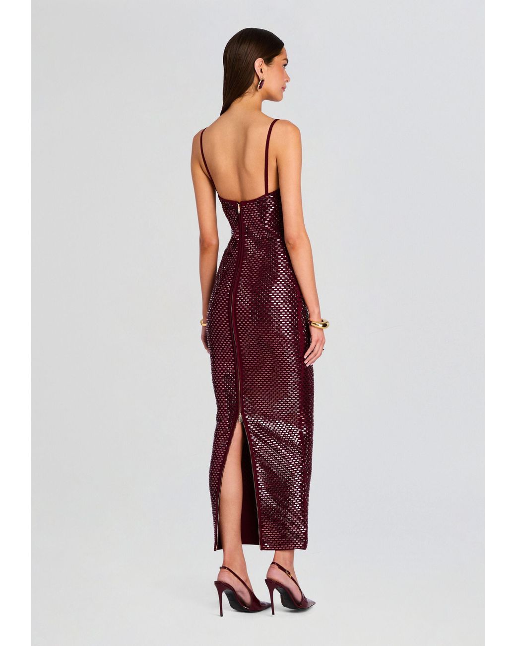 retroféte Kyree Knit Dress in Red | Lyst