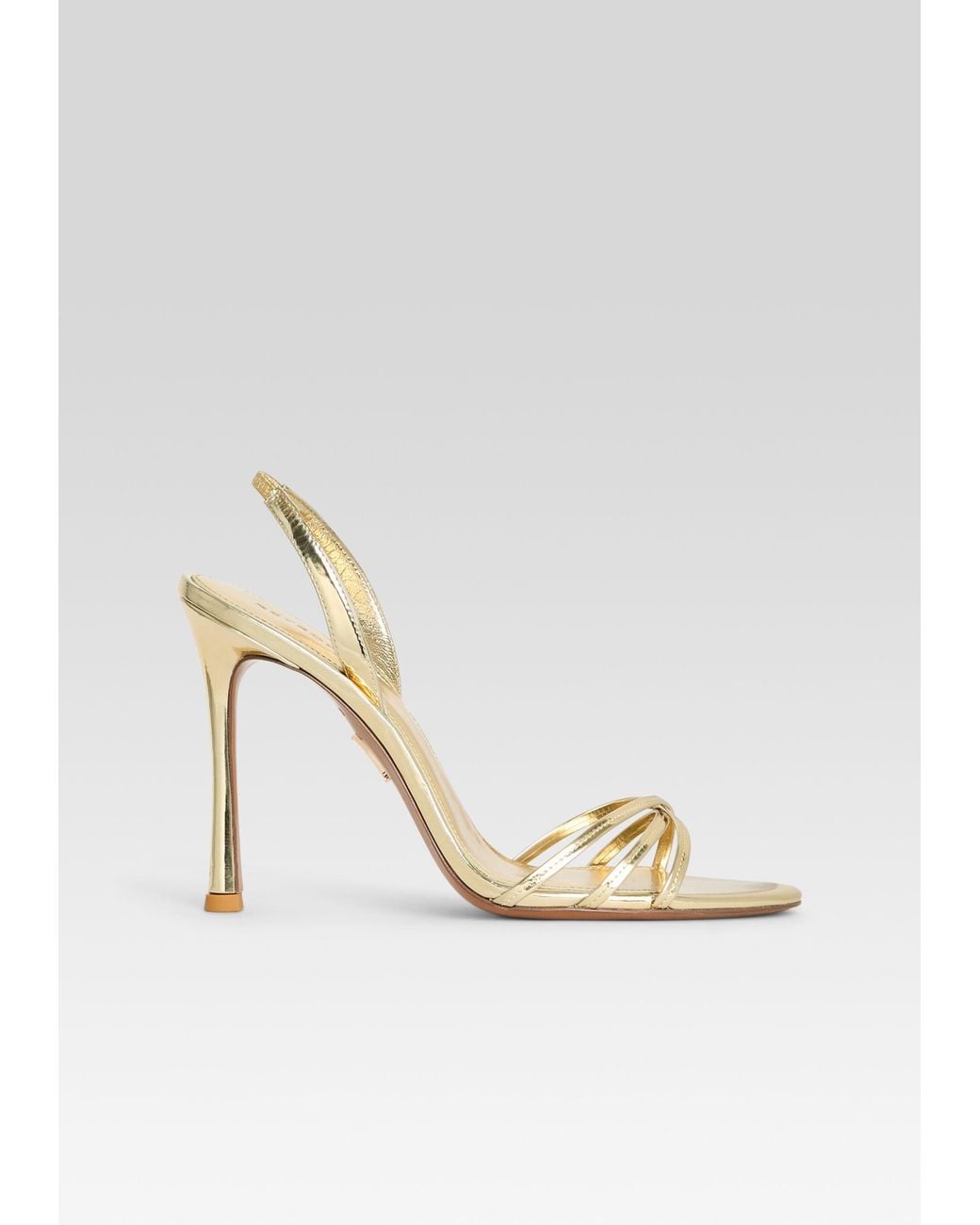 retroféte Anabel Sandal in Metallic | Lyst