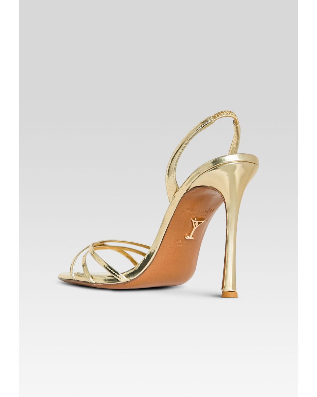 retroféte Anabel Sandal in Metallic | Lyst