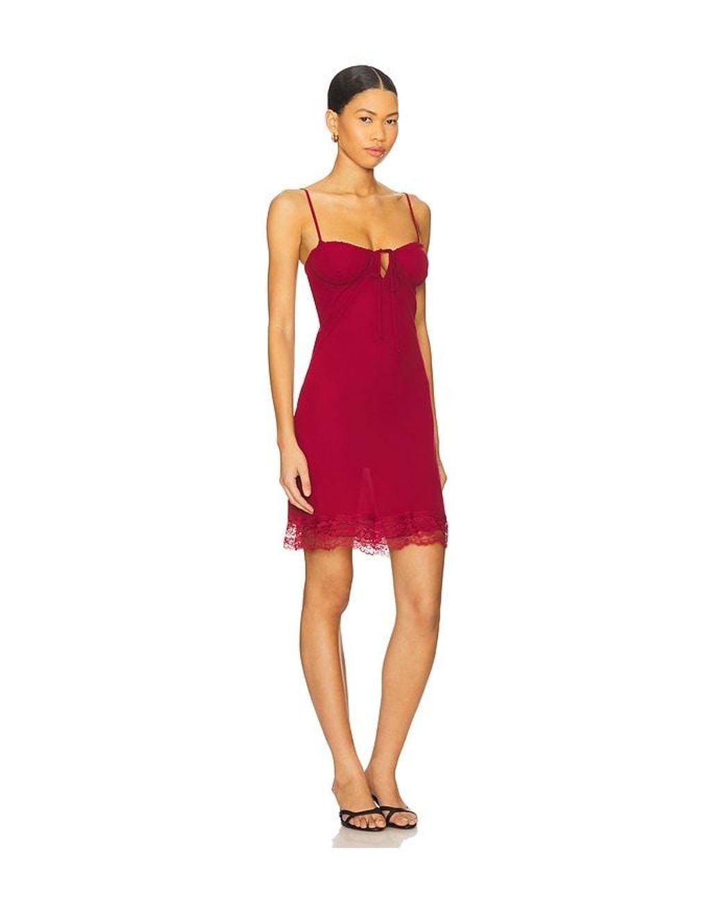 Bella Venice The Taylah Dress in Red | Lyst