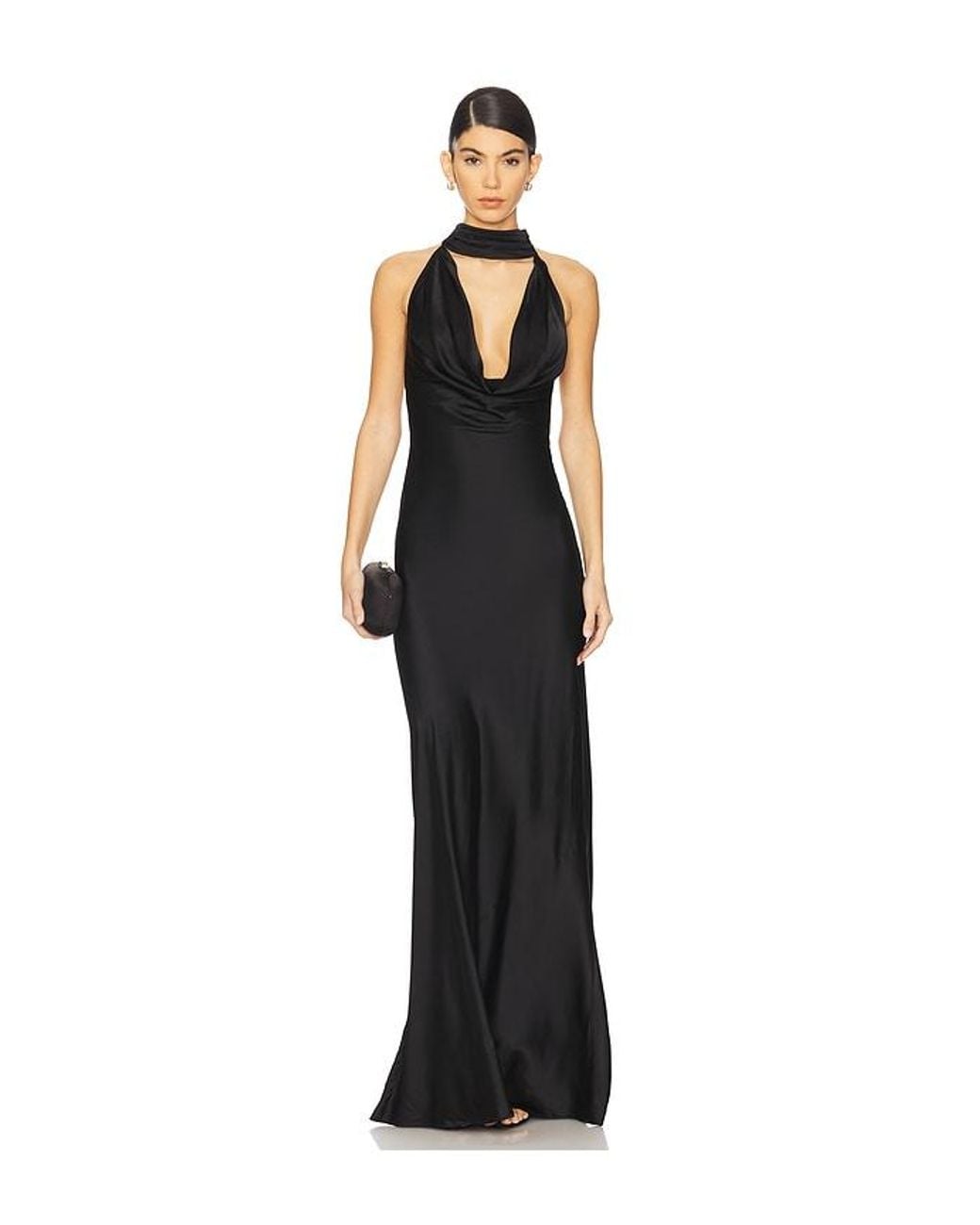 Stone Cold Fox X Revolve Amelia Gown in Black | Lyst