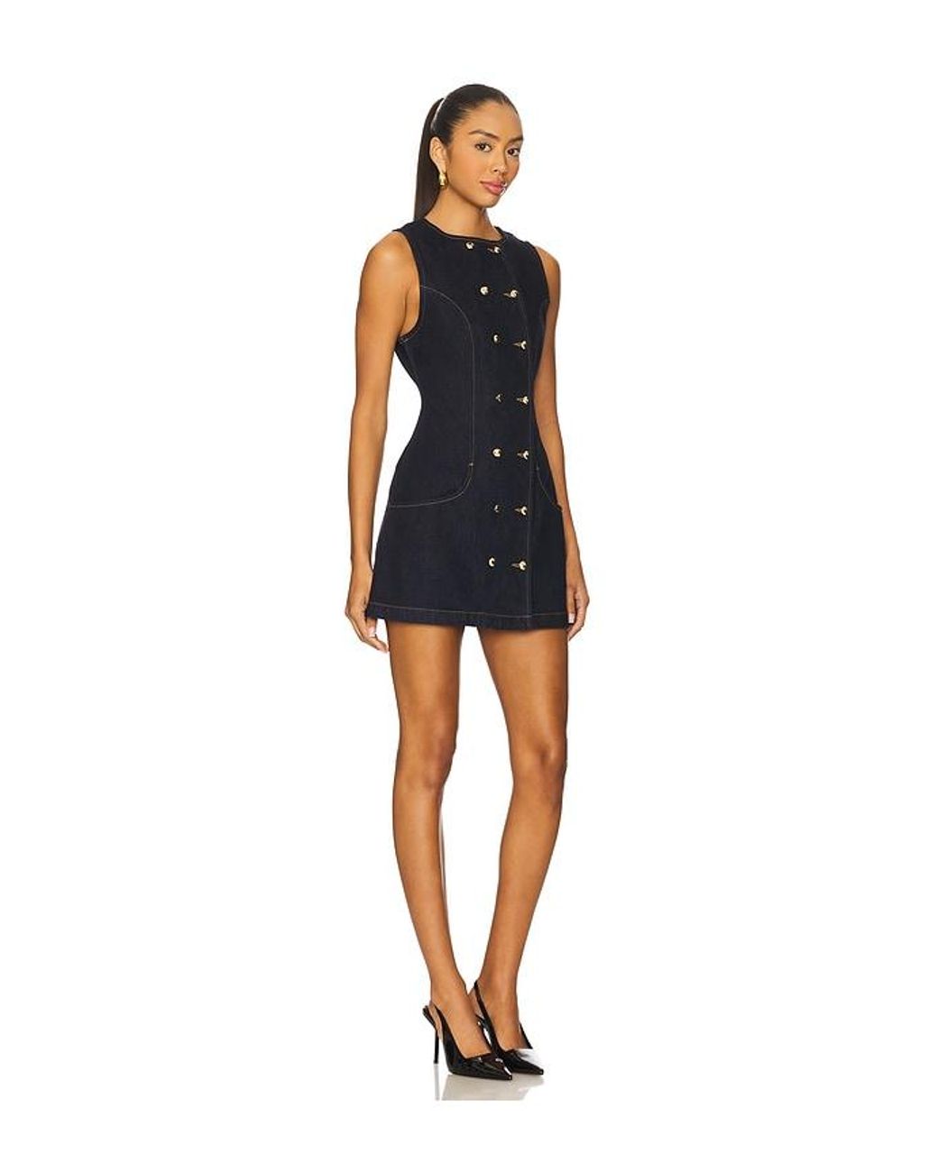 retroféte Hanna Dress in Black | Lyst