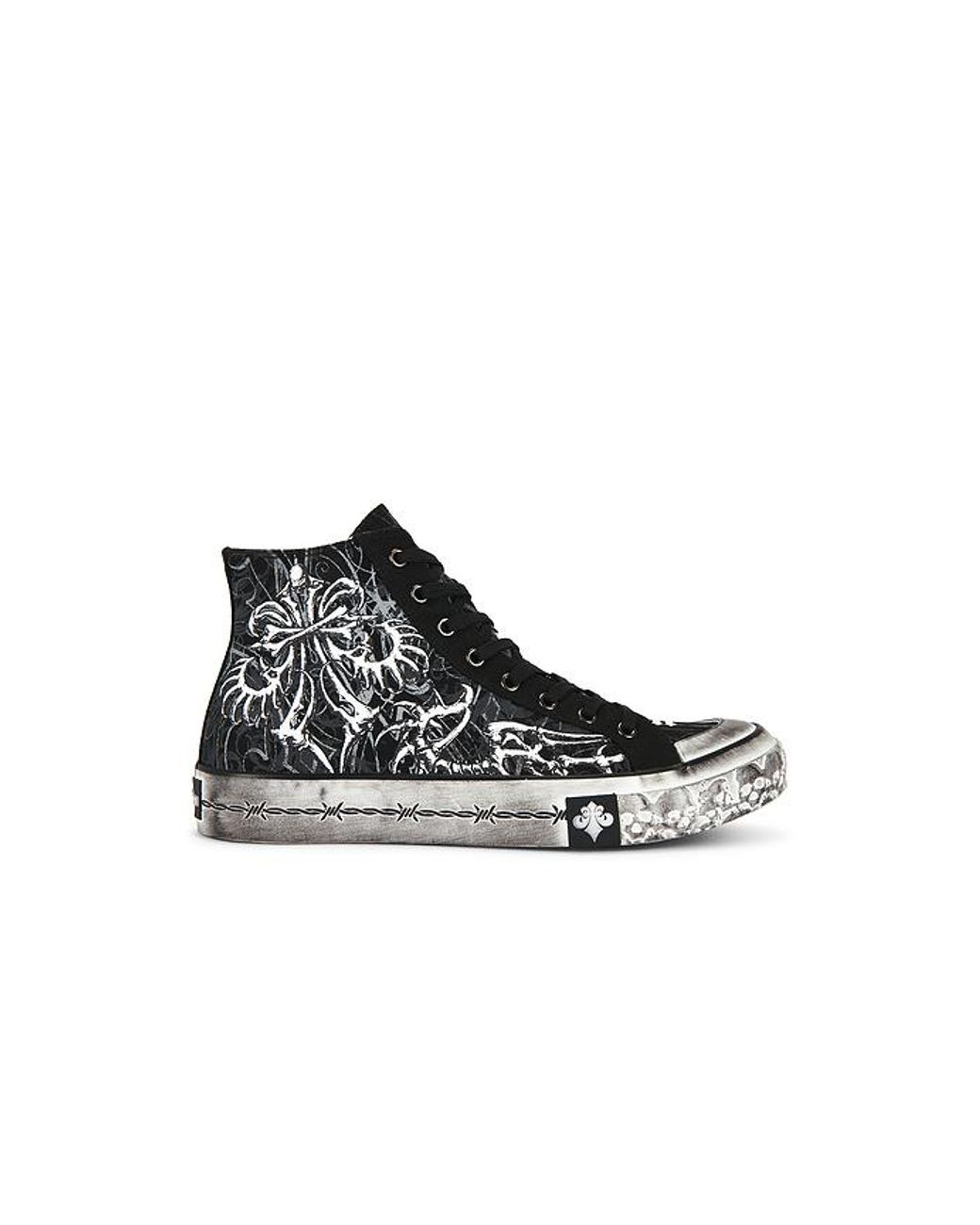 Affliction Skeleton Shoe in Black for Men | Lyst Australia