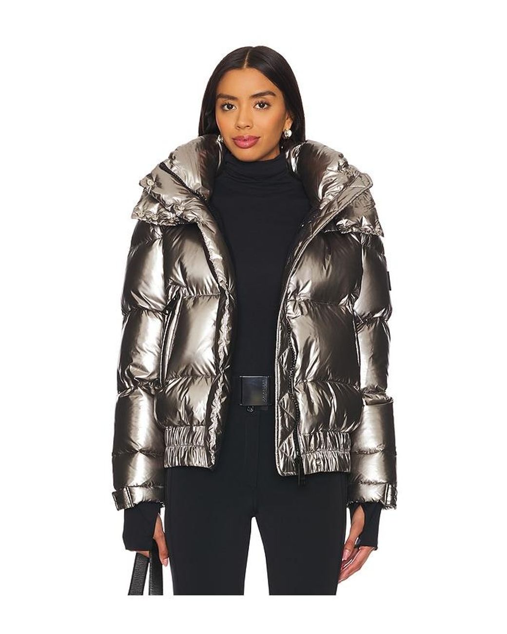 Sam. Stormi Down Jacket in Black | Lyst