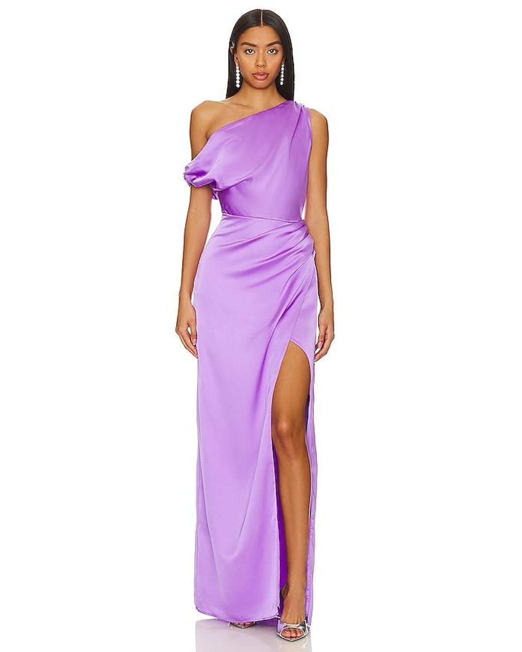 Show Me Your Mumu Jodie Dress in Purple | Lyst