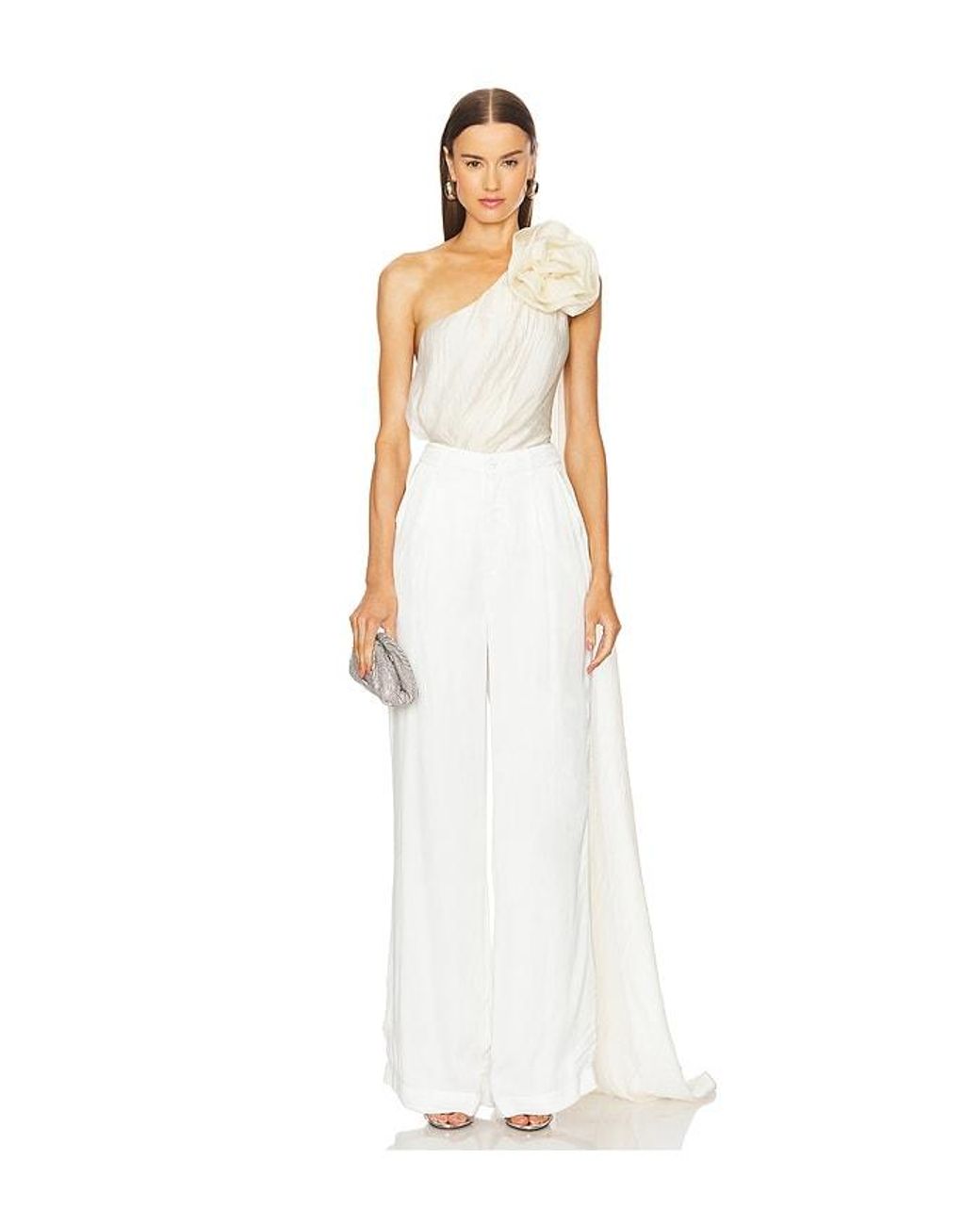 Michael Costello X Revolve Leanna Bodysuit in White | Lyst Michael Costello X Revolve Leanna Bodysuit in White | Lyst