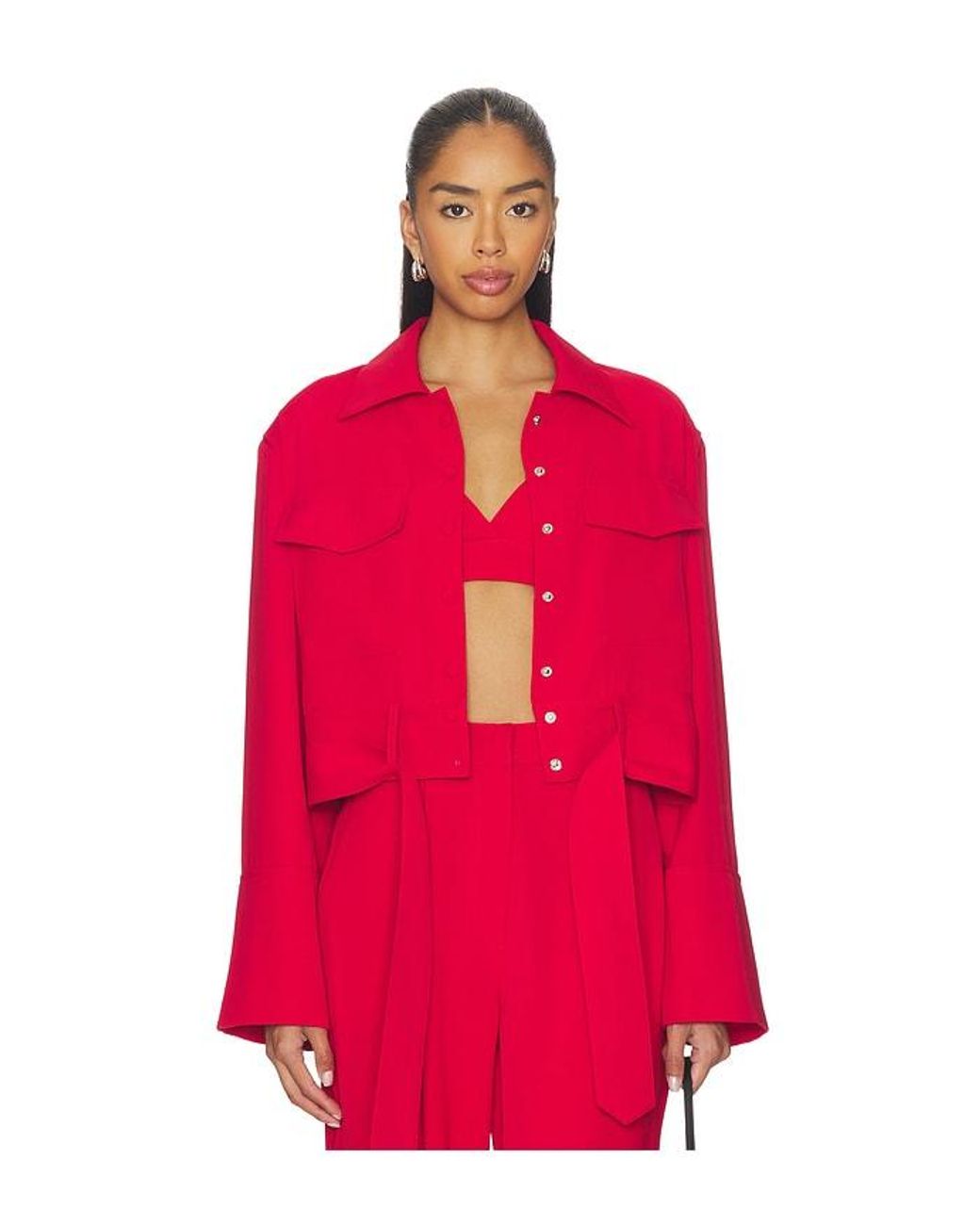 SELMACILEK Reign Jacket in Red | Lyst