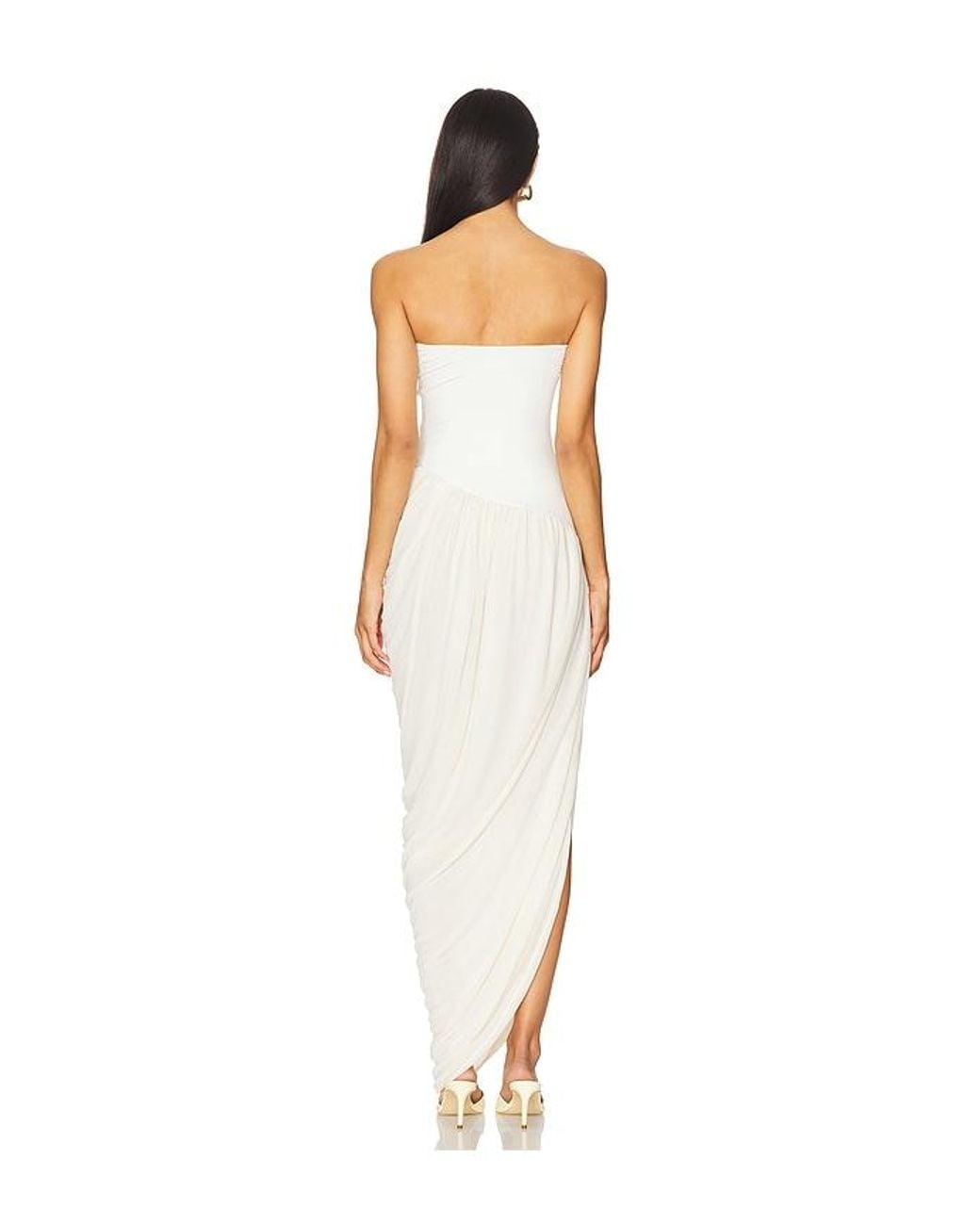 Camila Coelho Hayes Midi Dress in White | Lyst UK