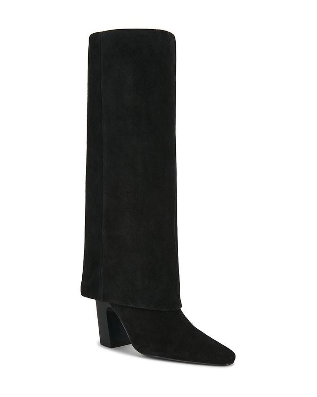 RAYE Briella Fold Over Boot in Black | Lyst