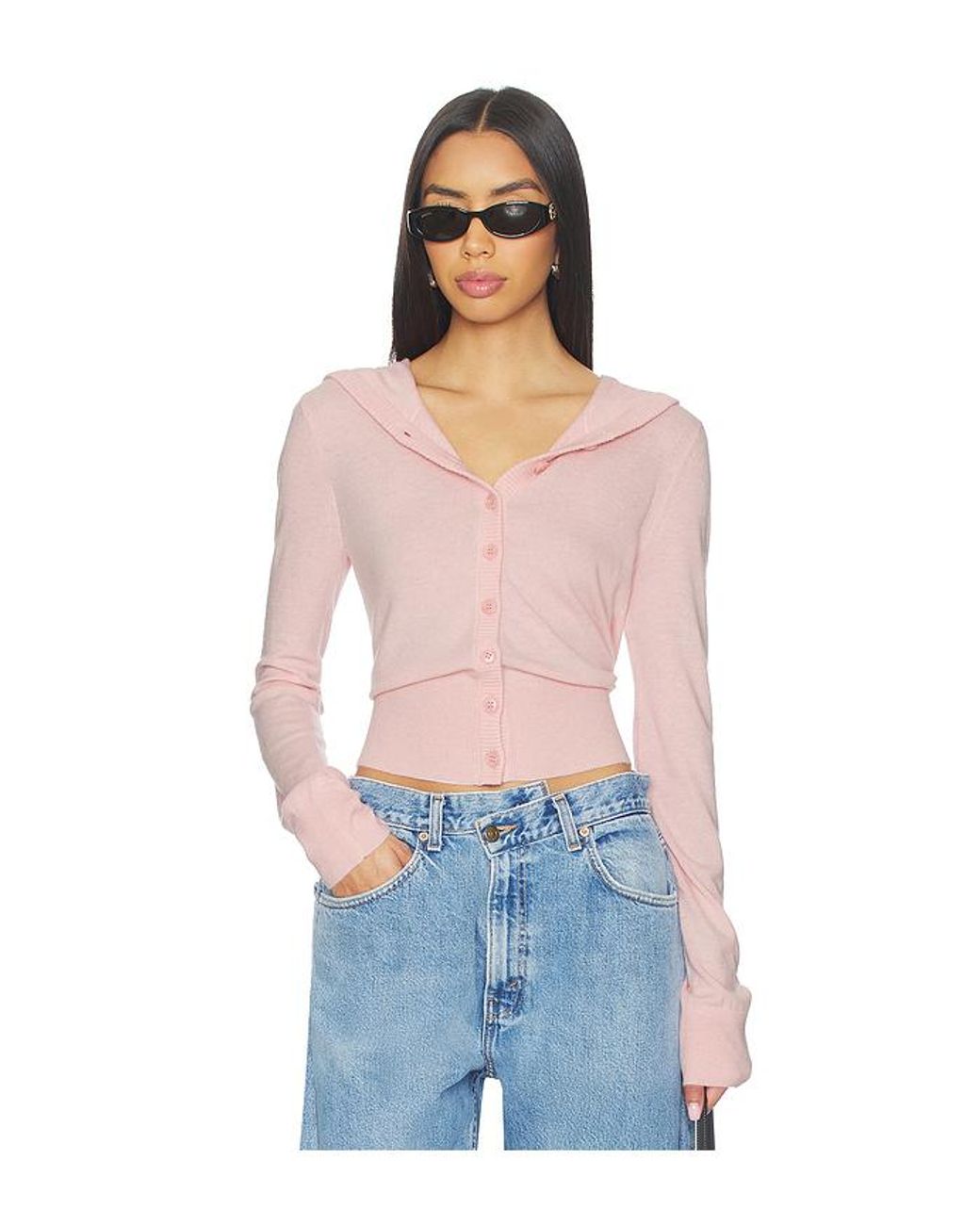 Lovers + Friends Kindra Cardigan in Blue | Lyst UK