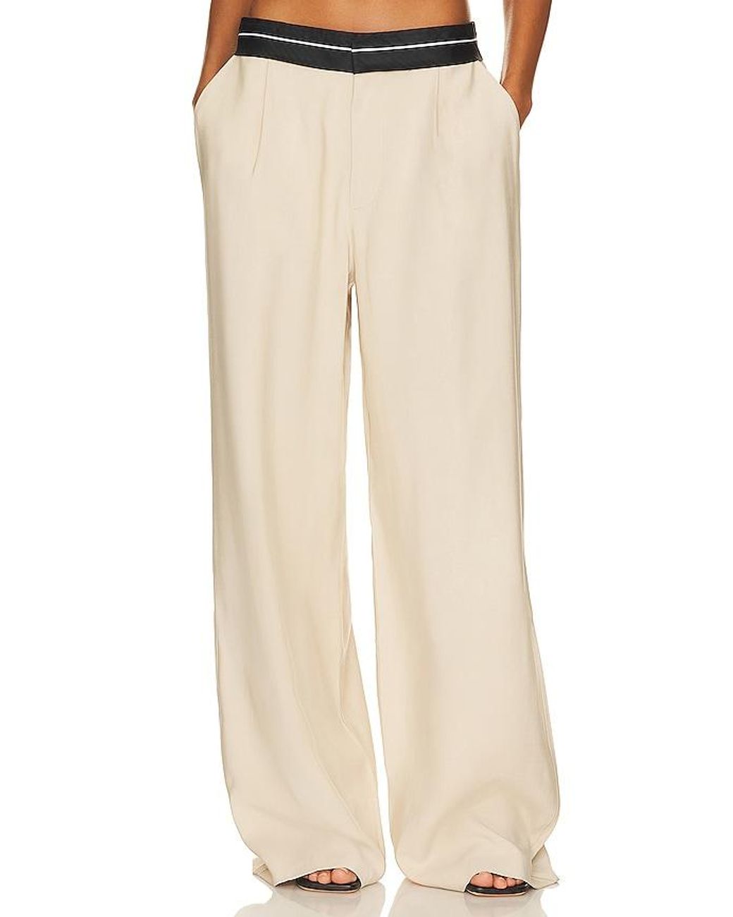 NonChalant Label Rebecca Pant in Natural | Lyst
