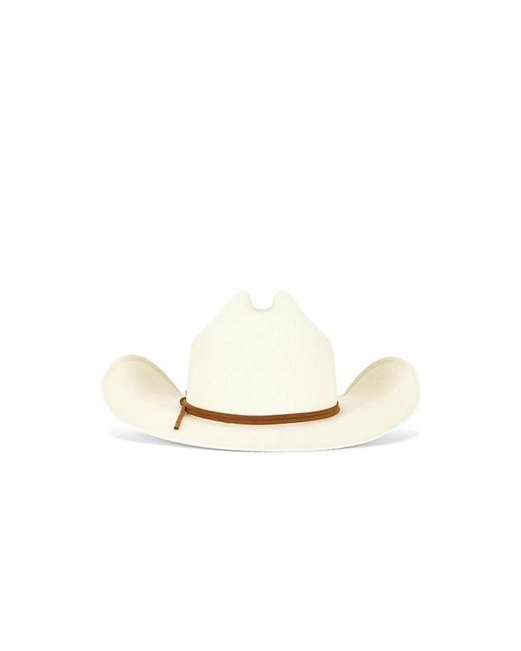 Brixton Laredo Straw Cowboy Hat in White for Men | Lyst