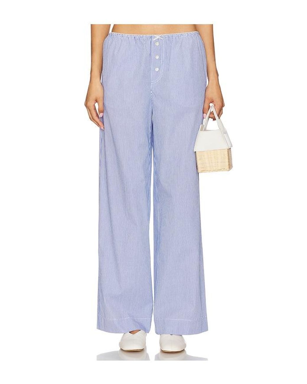 Nia Adnan Pant in Blue | Lyst