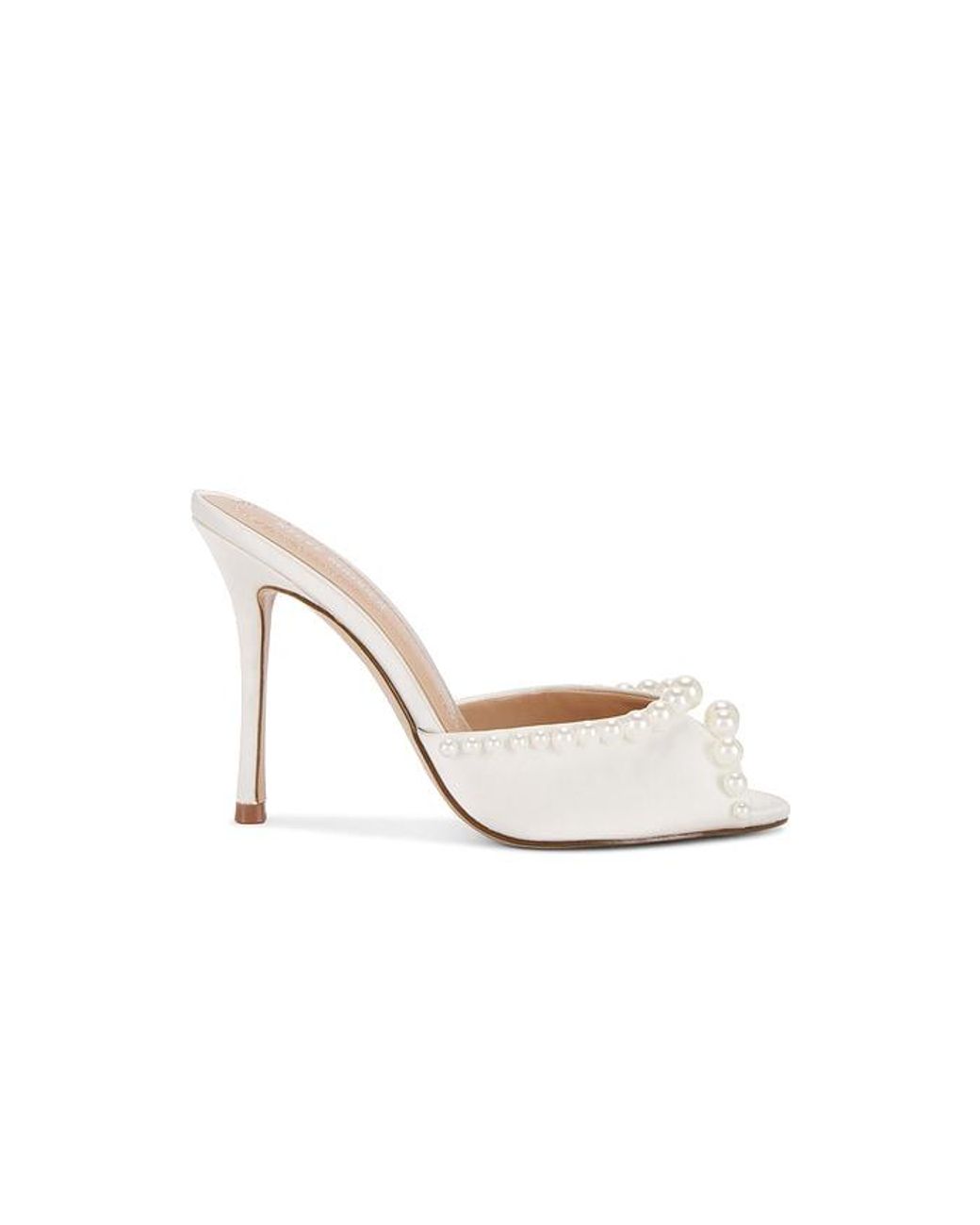 Steve Madden Priya Mule in White | Lyst