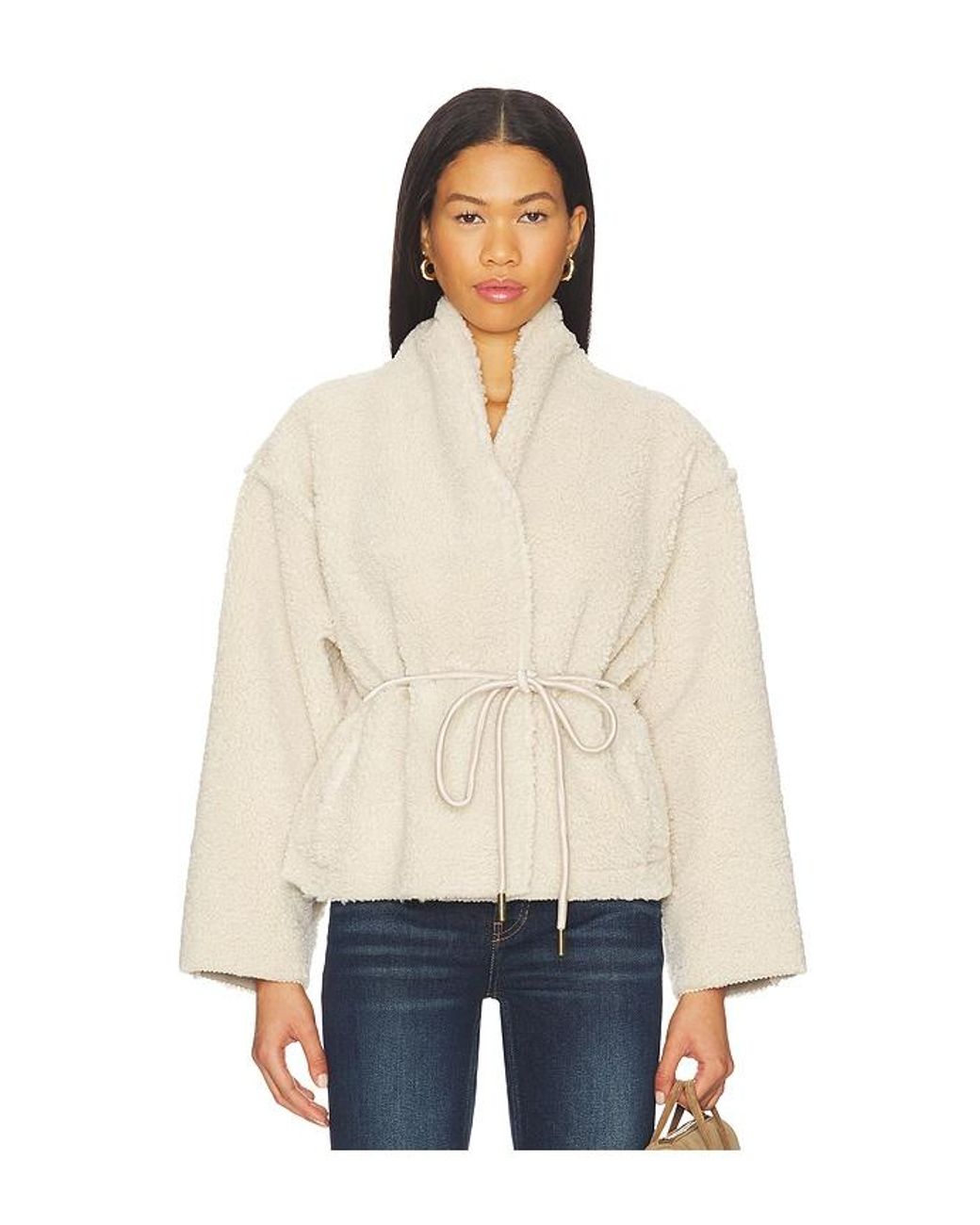 The Great The Reversible Drover Coat in Natural | Lyst