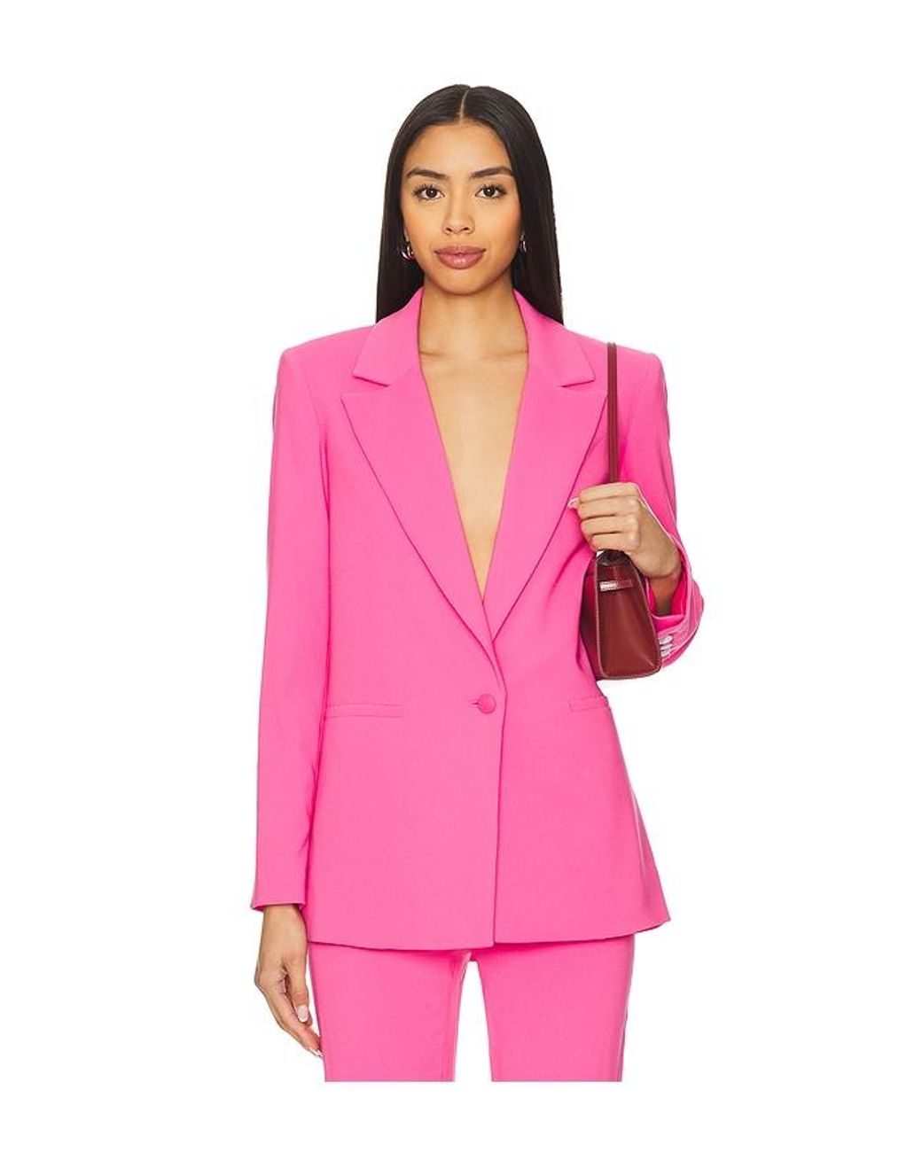 Alice And Olivia Pink Blazer
