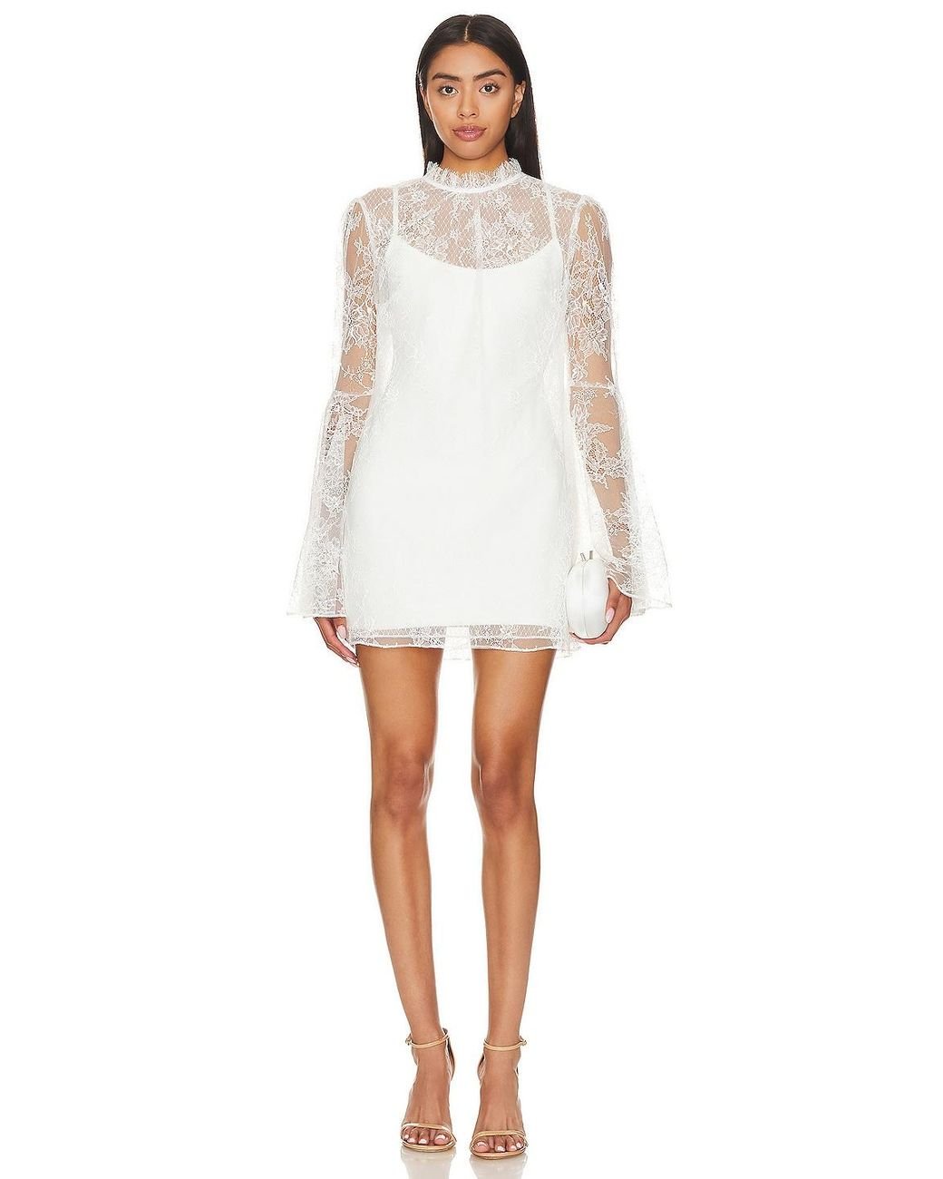 Katie May X Revolve Leilani Dress in White | Lyst