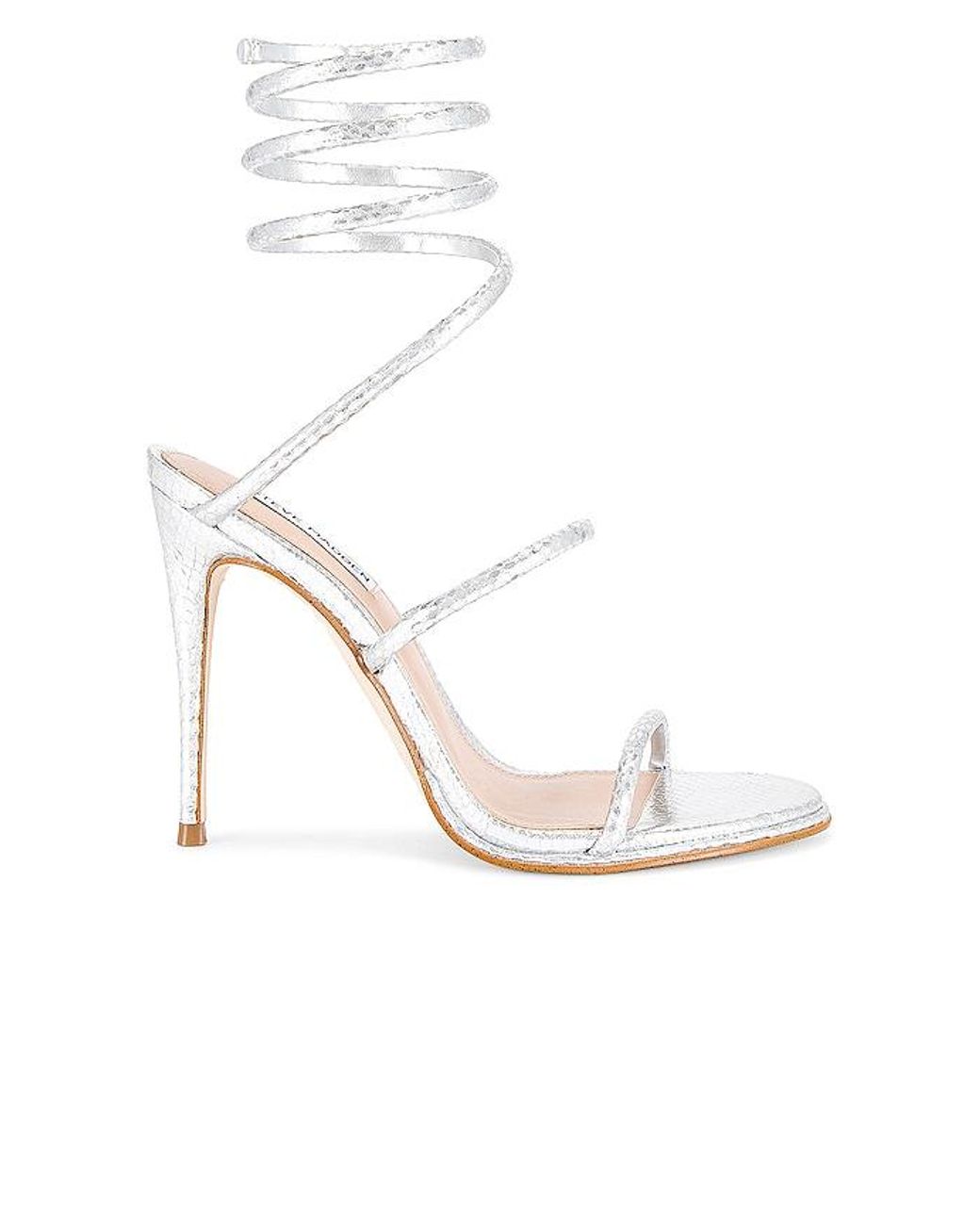 Steve Madden Exotica Heel in White | Lyst UK
