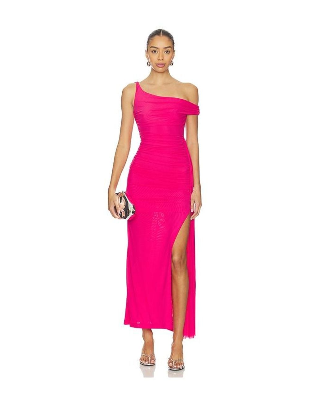 Bardot Layana Maxi Dress in Pink | Lyst
