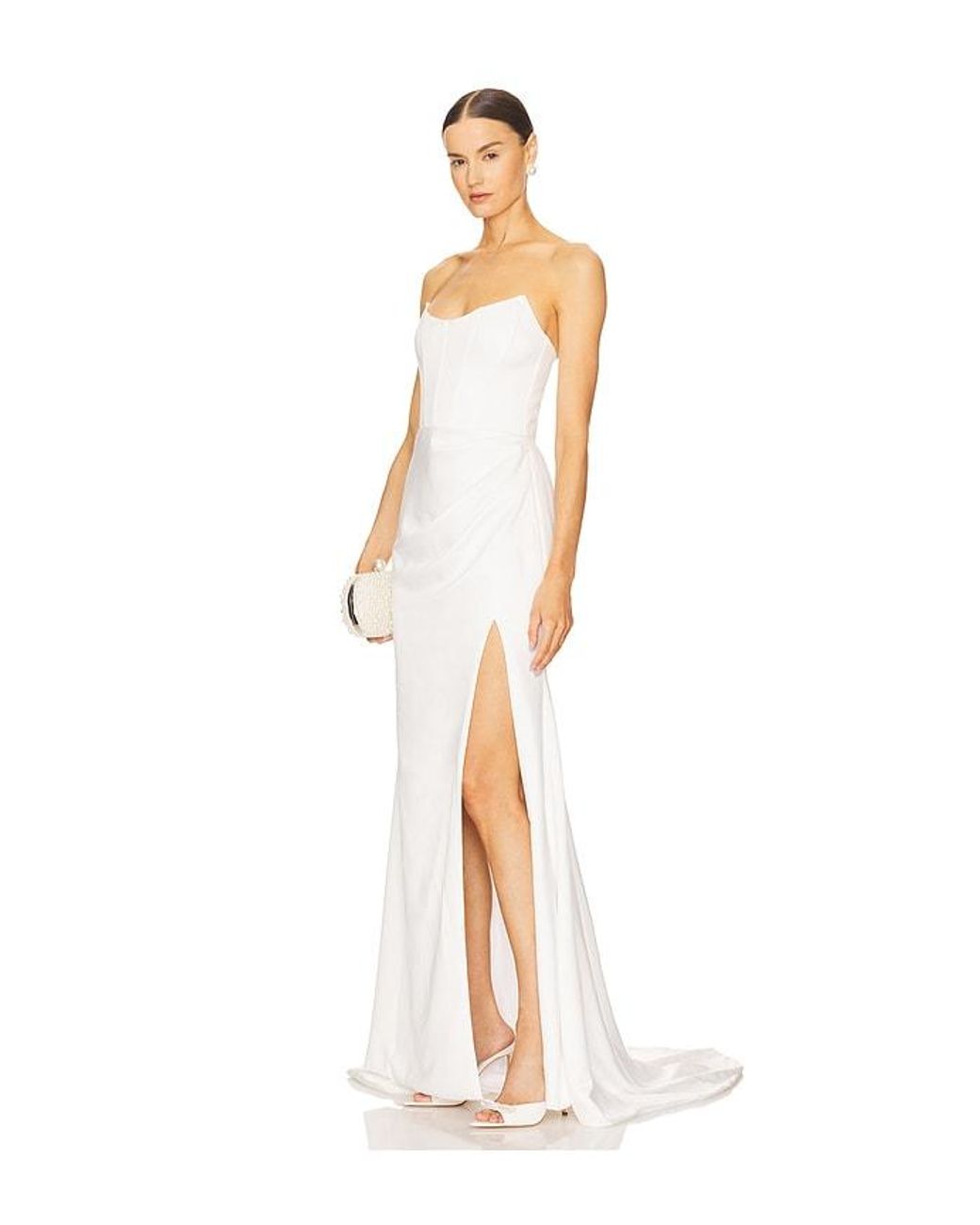 Katie May X Noel And Jean Belle Gown in White | Lyst
