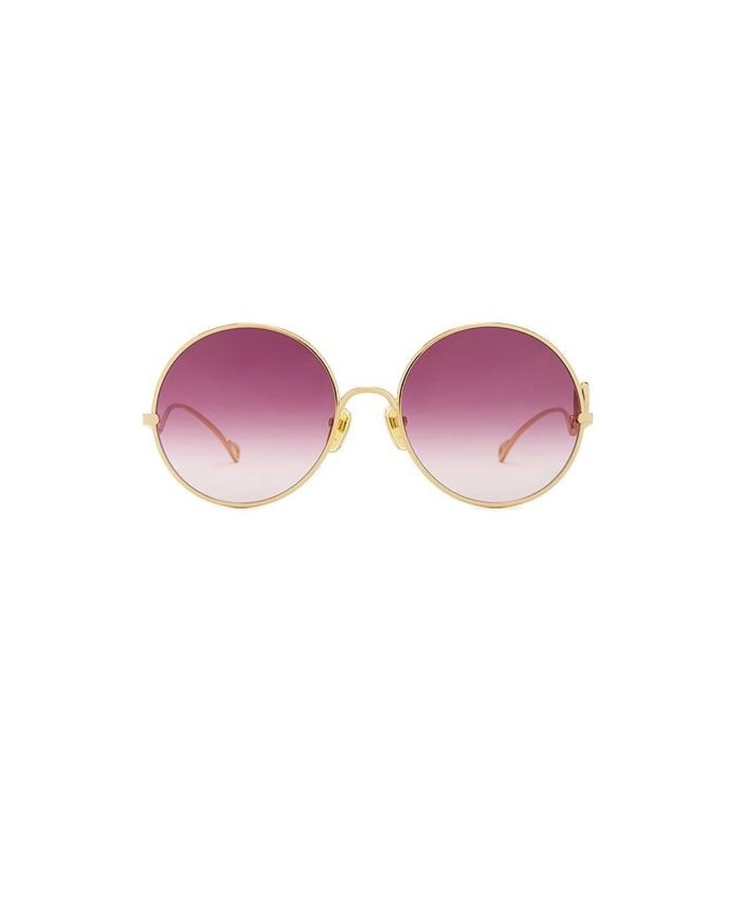 Chloé Chlo? Iconic Sunglasses in Purple | Lyst