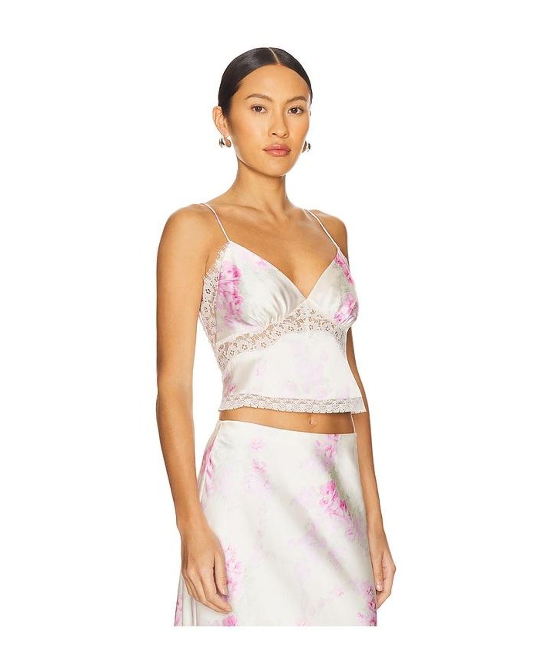 LoveShackFancy Spritely Cami in White | Lyst