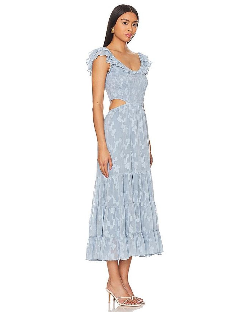 Heartloom Kristi Dress in Blue | Lyst