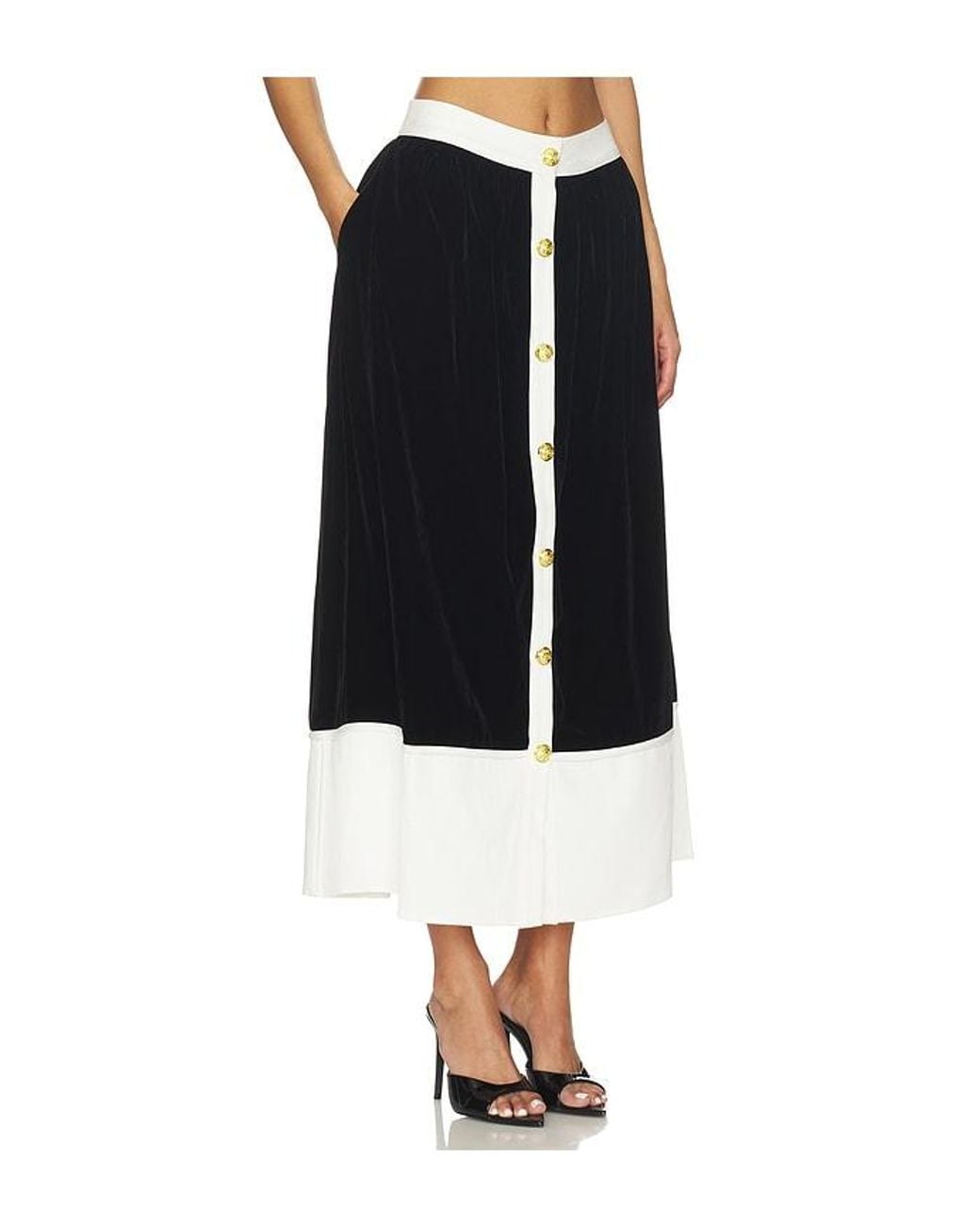 Maude Club Mallory Skirt in Black | Lyst UK