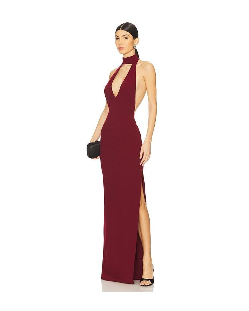 Khanums Halter Dress in Red | Lyst