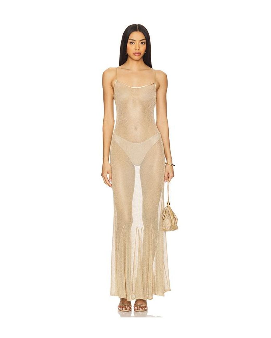 Bella Venice The Serafina Dress in Natural | Lyst