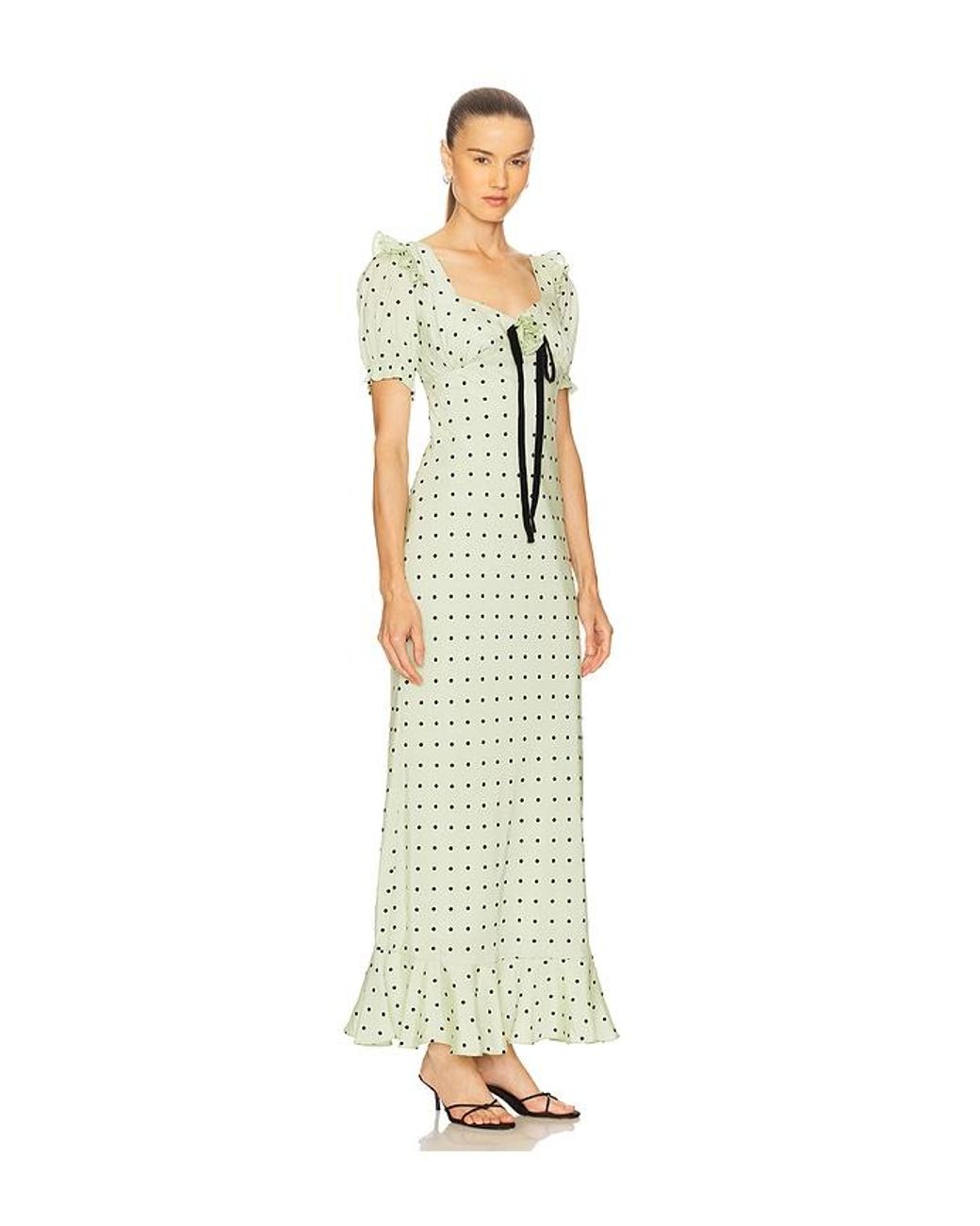 Maude Club Georgina Dress in White | Lyst UK