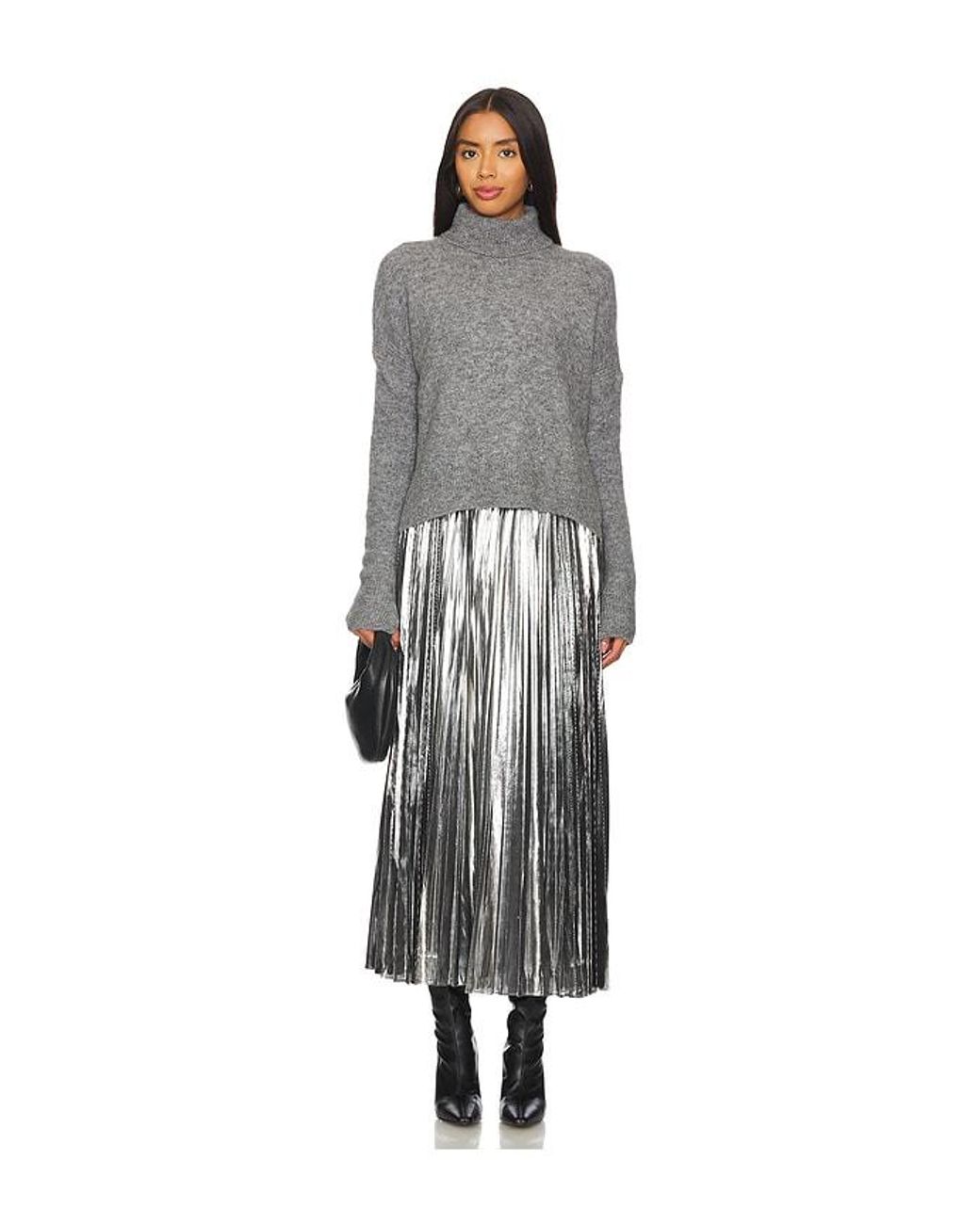 AllSaints Spark Dress in White | Lyst